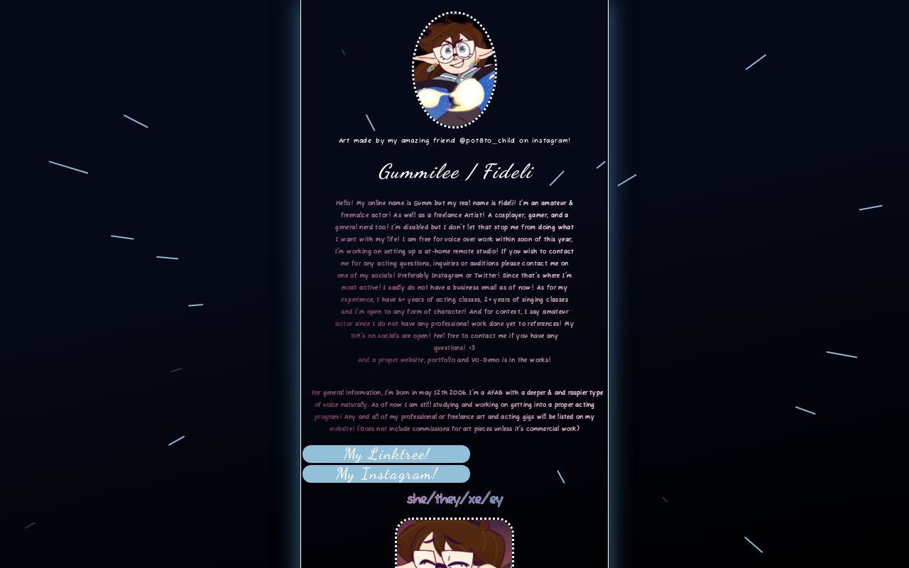 Gummilee's Official Carrd